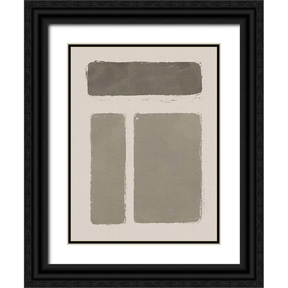 Green, Jacob 12x14 Black Ornate Wood Framed with Double Matting Museum ...