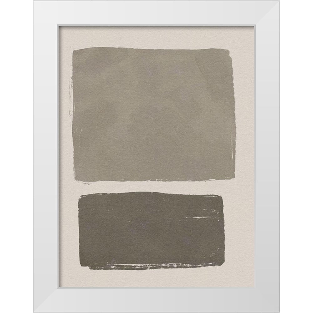 Green, Jacob 12x14 White Modern Wood Framed Museum Art Print Titled ...