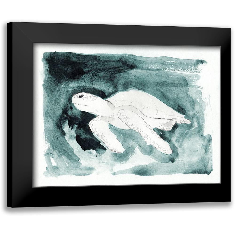 Green, Jacob 14x12 Black Modern Framed Museum Art Print Titled - Sea ...