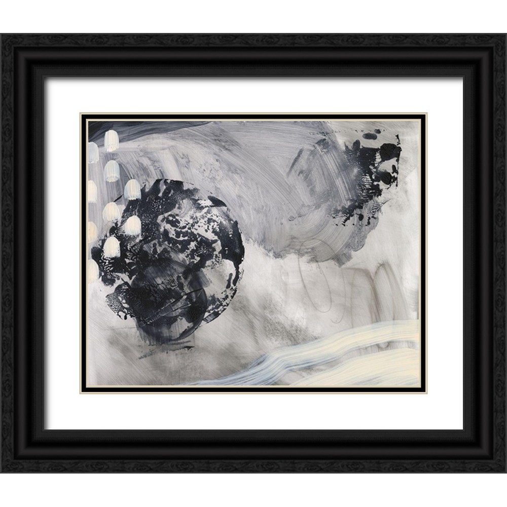 Green, Jacob 14x12 Black Ornate Wood Framed with Double Matting Museum ...