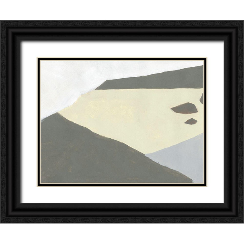Green, Jacob 14x12 Black Ornate Wood Framed with Double Matting Museum ...