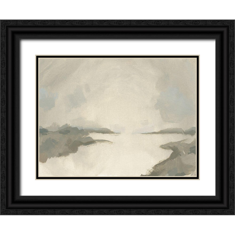 Green, Jacob 14x12 Black Ornate Wood Framed with Double Matting Museum ...