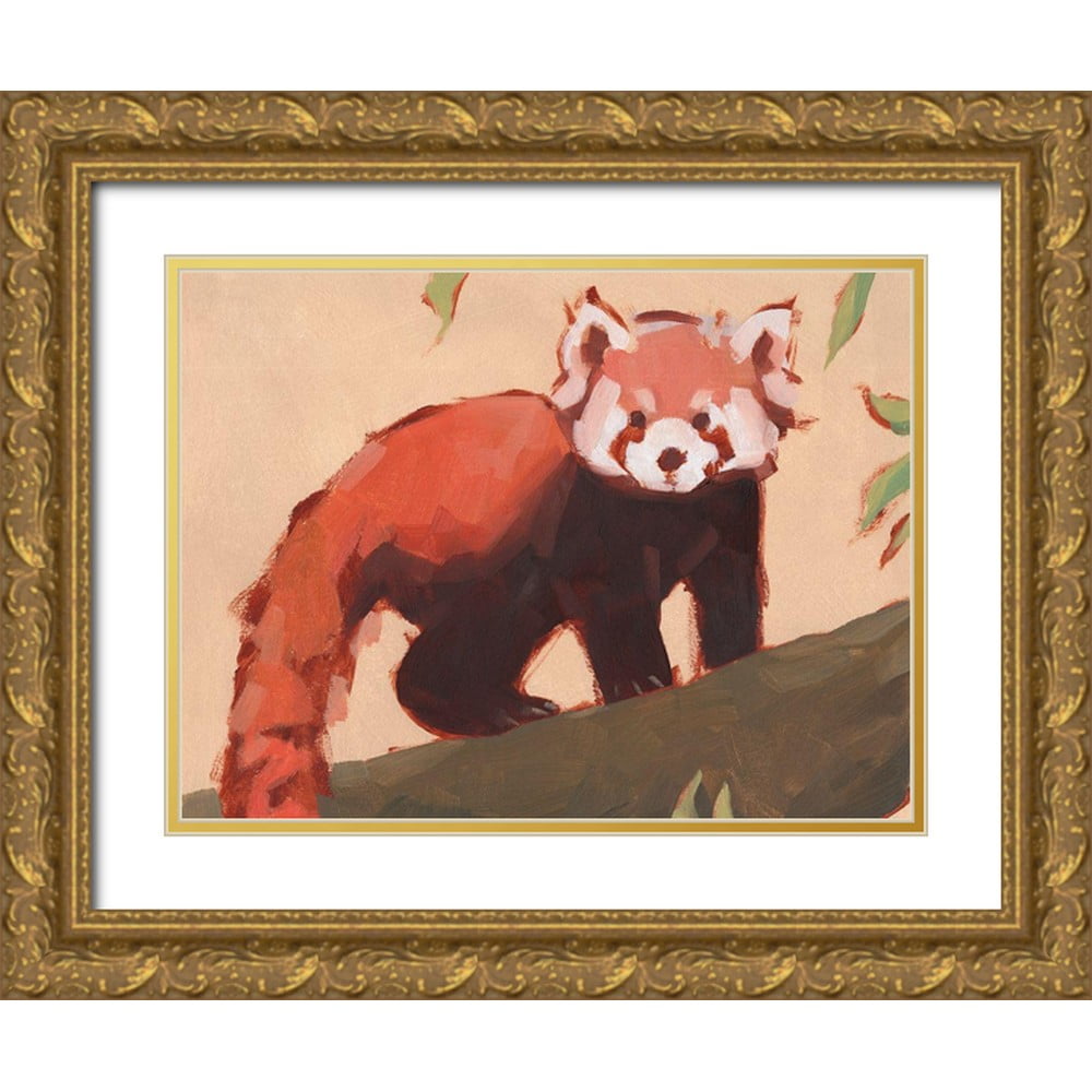 Green, Jacob 14x12 Gold Ornate Wood Framed with Double Matting Museum ...