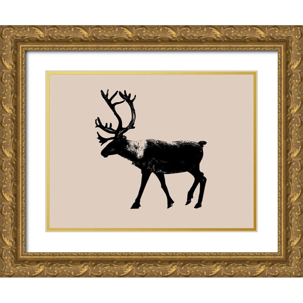 Green, Jacob 14x12 Gold Ornate Wood Framed with Double Matting Museum ...