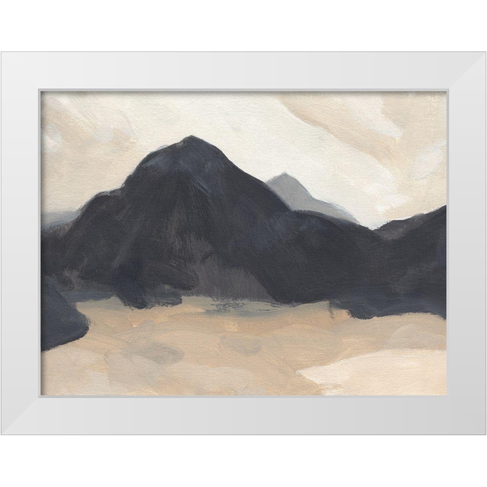 Green, Jacob 14x12 White Modern Wood Framed Museum Art Print Titled ...
