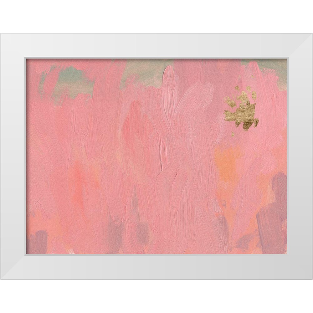 Green, Jacob 14x12 White Modern Wood Framed Museum Art Print Titled ...