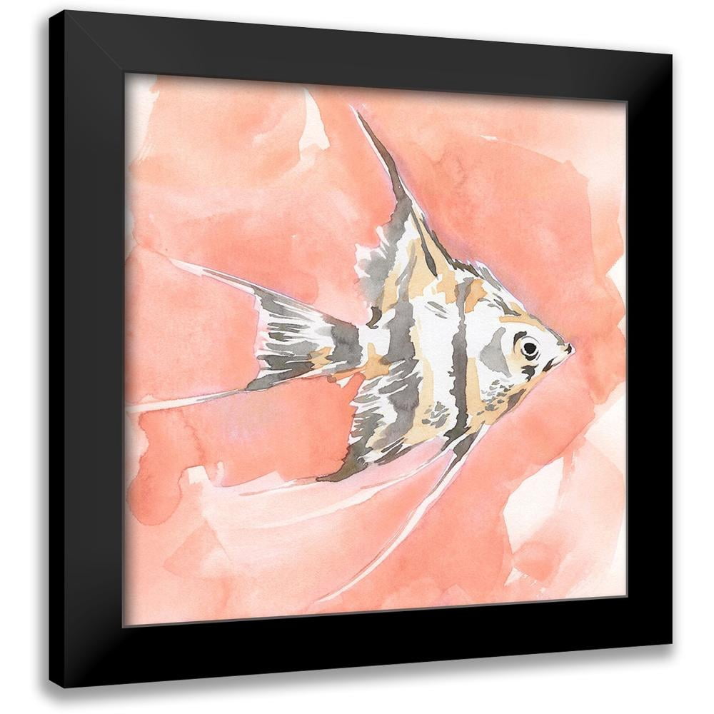 Green, Jacob 15x15 Black Modern Framed Museum Art Print Titled - Blush ...