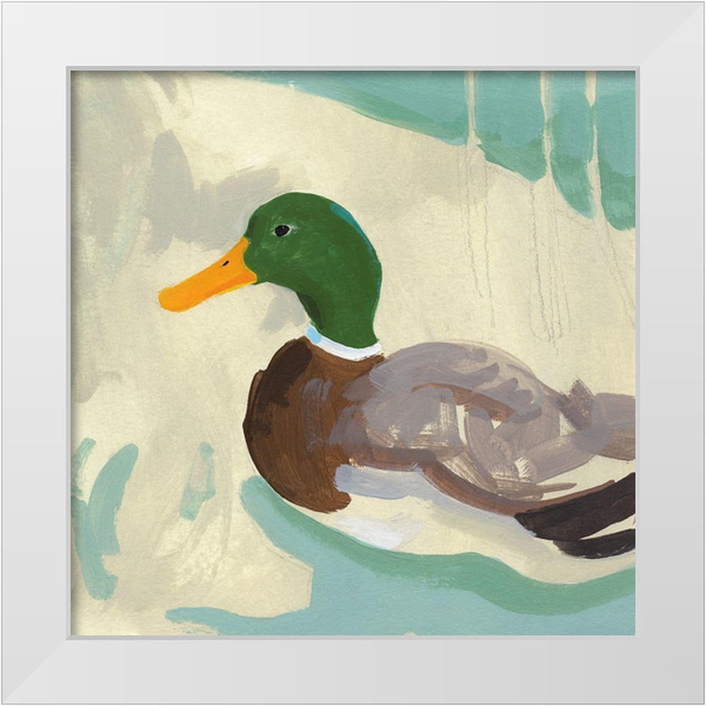 Green, Jacob 15x15 White Modern Wood Framed Museum Art Print Titled ...