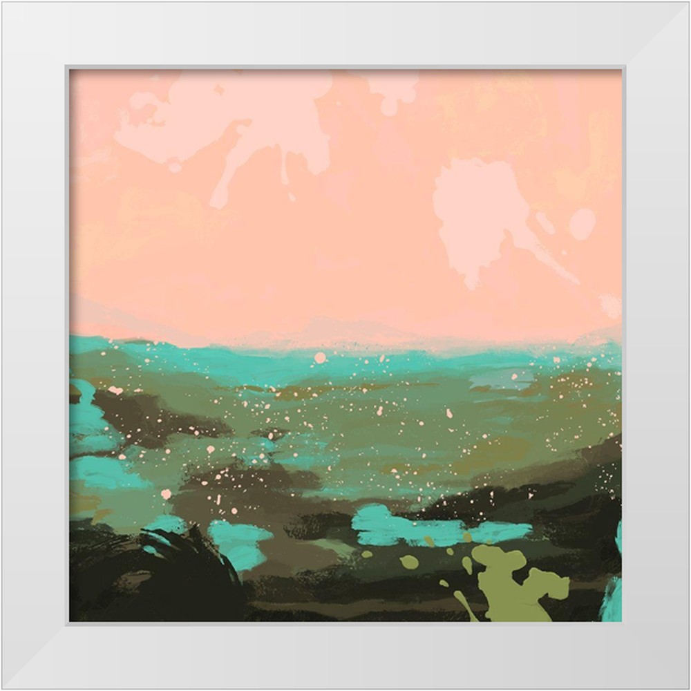 Green, Jacob 15x15 White Modern Wood Framed Museum Art Print Titled ...