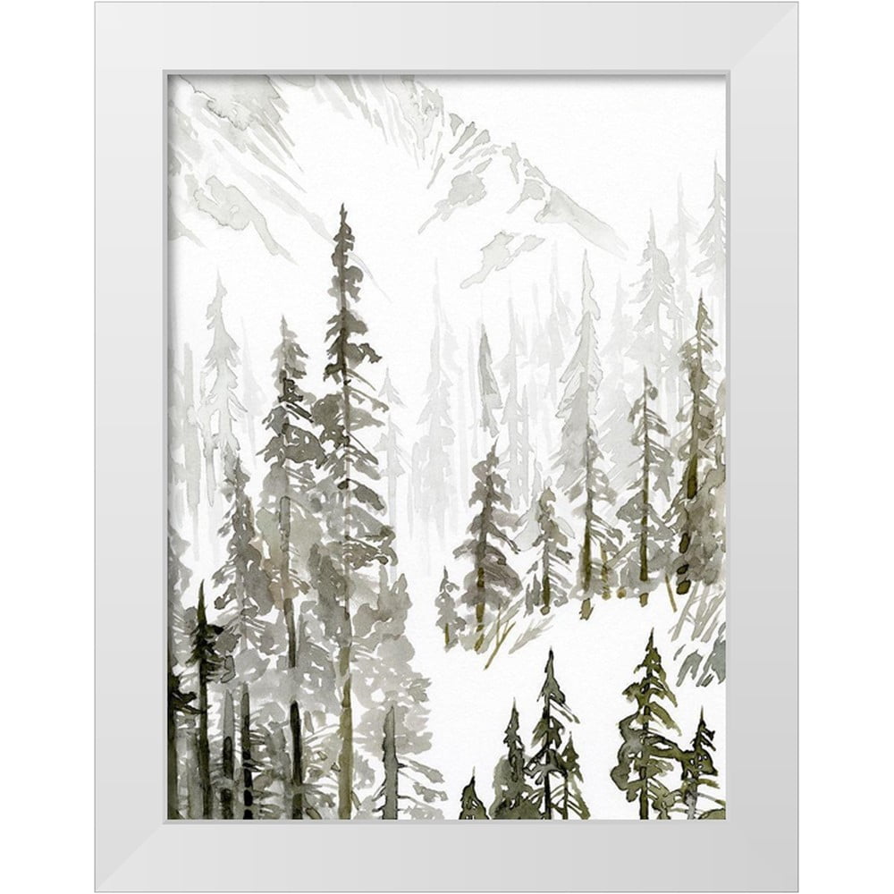 Green, Jacob 15x18 White Modern Wood Framed Museum Art Print Titled ...