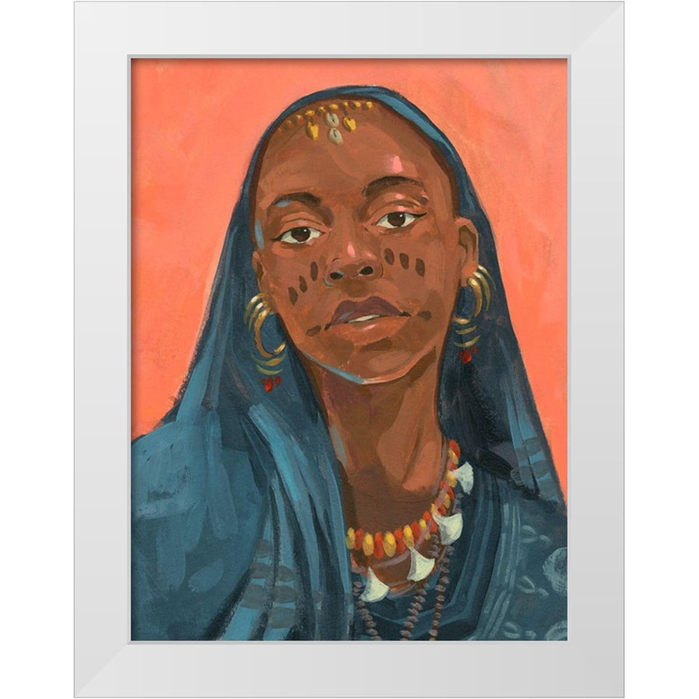 Green, Jacob 15x18 White Modern Wood Framed Museum Art Print Titled ...