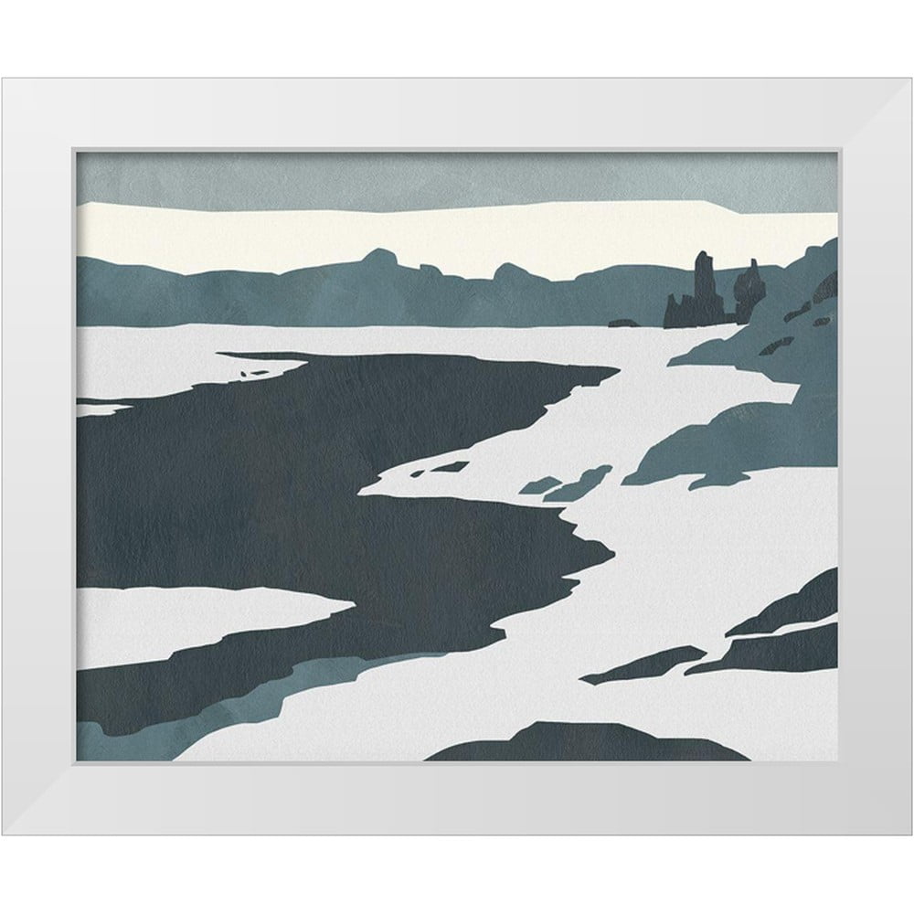 Green, Jacob 18x15 White Modern Wood Framed Museum Art Print Titled ...