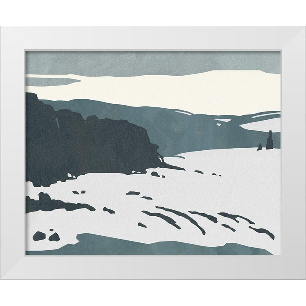 Green, Jacob 18x15 White Modern Wood Framed Museum Art Print Titled ...