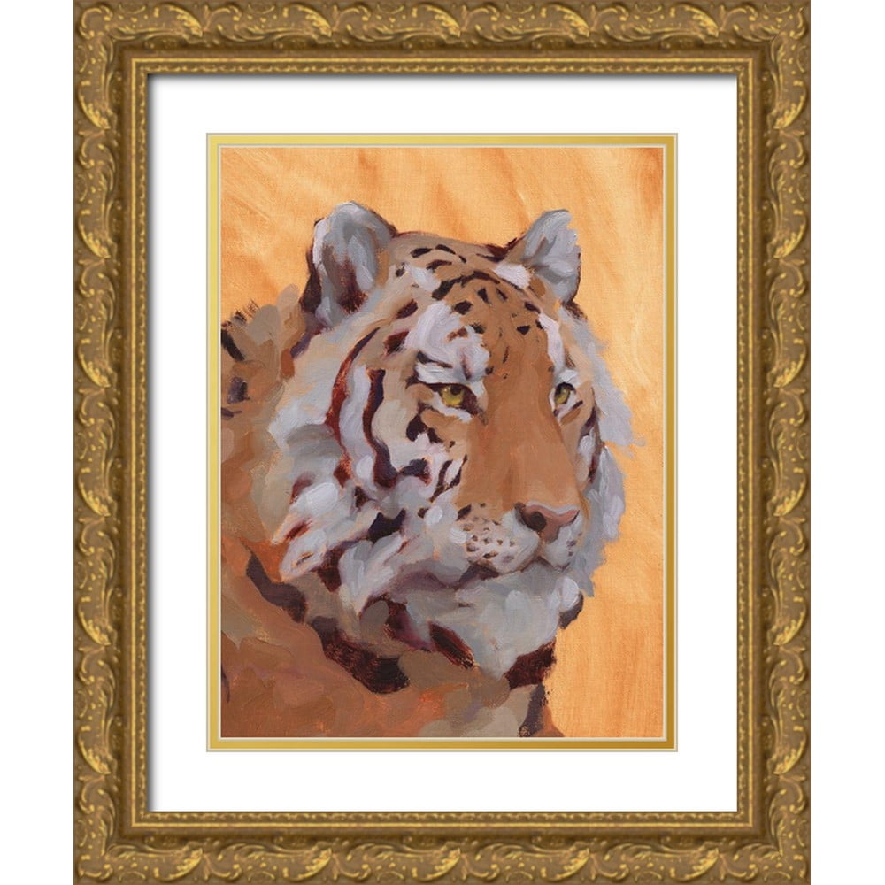Green, Jacob 19x24 Gold Ornate Wood Framed with Double Matting Museum ...
