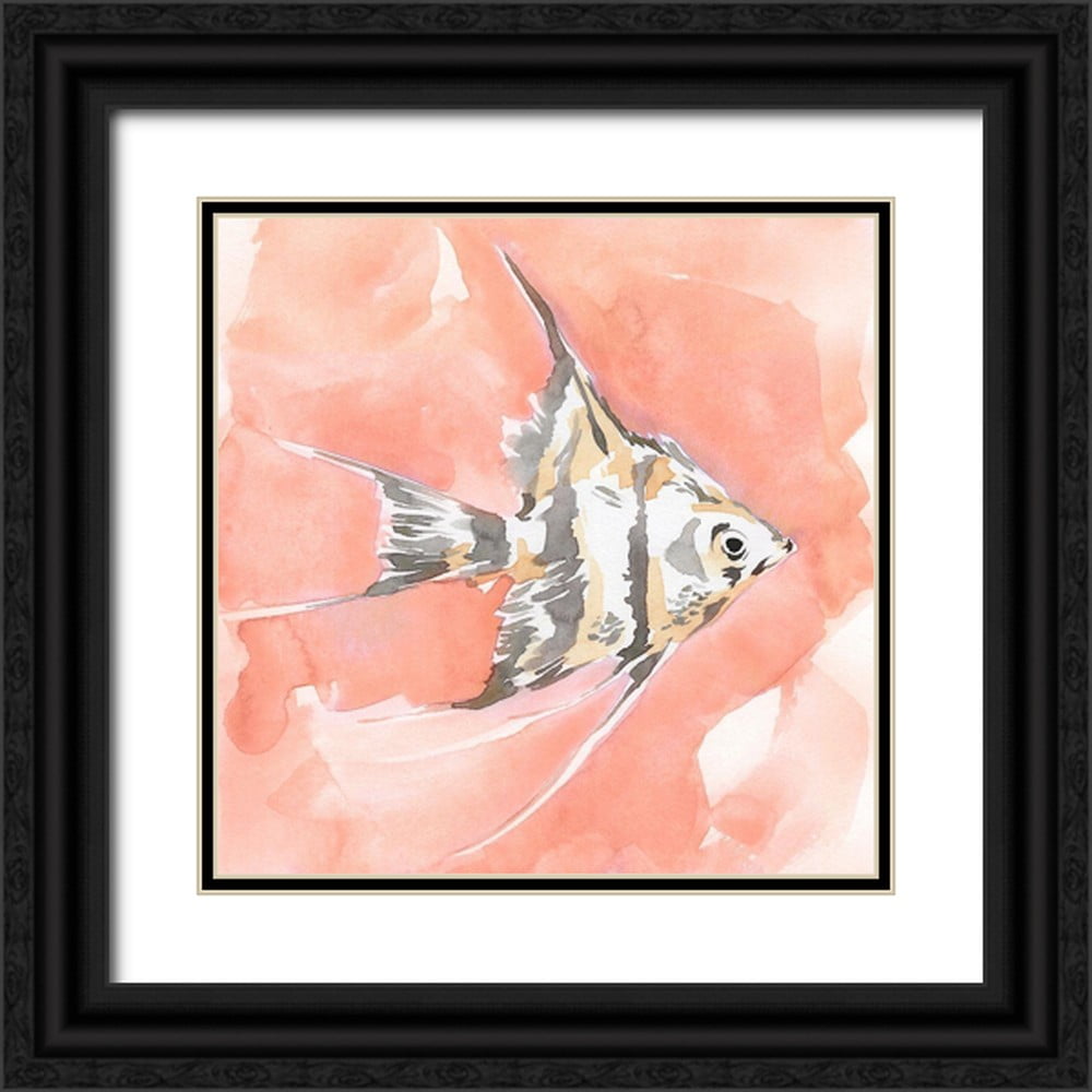 Green, Jacob 20x20 Black Ornate Wood Framed with Double Matting Museum ...