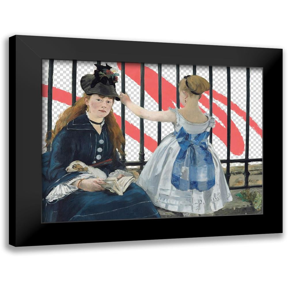 Green, Jacob 24x19 Black Modern Framed Museum Art Print Titled - Masked ...