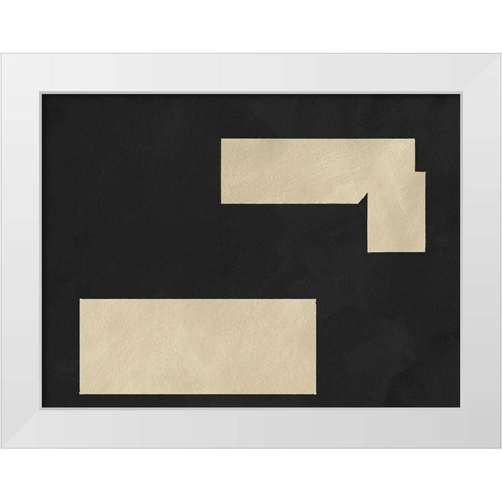 Green, Jacob 24x19 White Modern Wood Framed Museum Art Print Titled ...