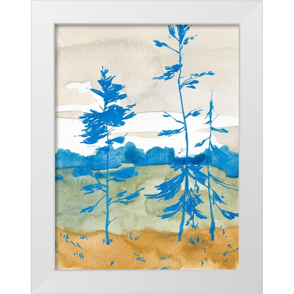 Green, Jacob 25x32 White Modern Wood Framed Museum Art Print Titled ...