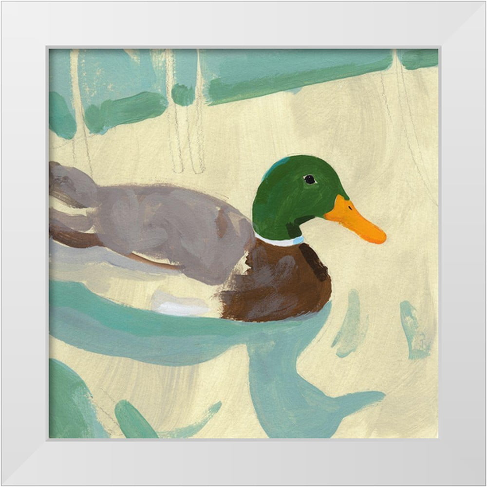 Green, Jacob 26x26 White Modern Wood Framed Museum Art Print Titled ...