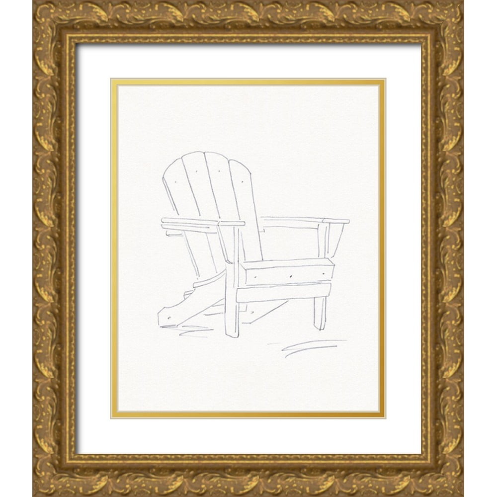 Green, Jacob 26x32 Gold Ornate Wood Framed with Double Matting Museum ...