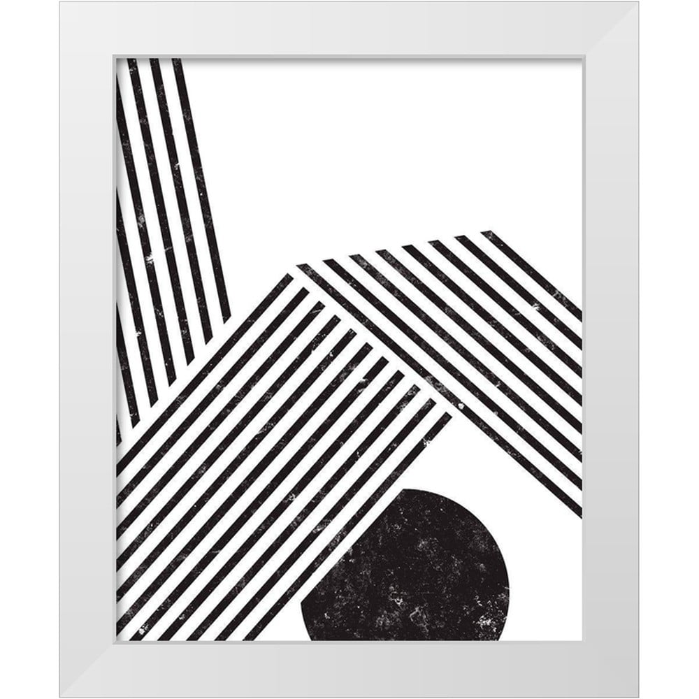 Green, Jacob 26x32 White Modern Wood Framed Museum Art Print Titled ...