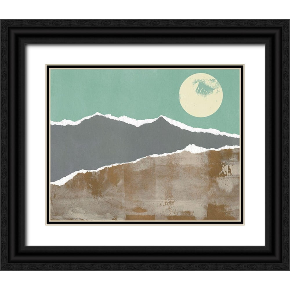 Green, Jacob 32x26 Black Ornate Wood Framed with Double Matting Museum ...