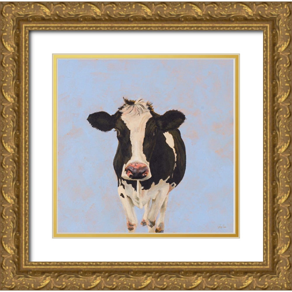 Green, Jenny 26x26 Gold Ornate Wood Framed with Double Matting Museum ...