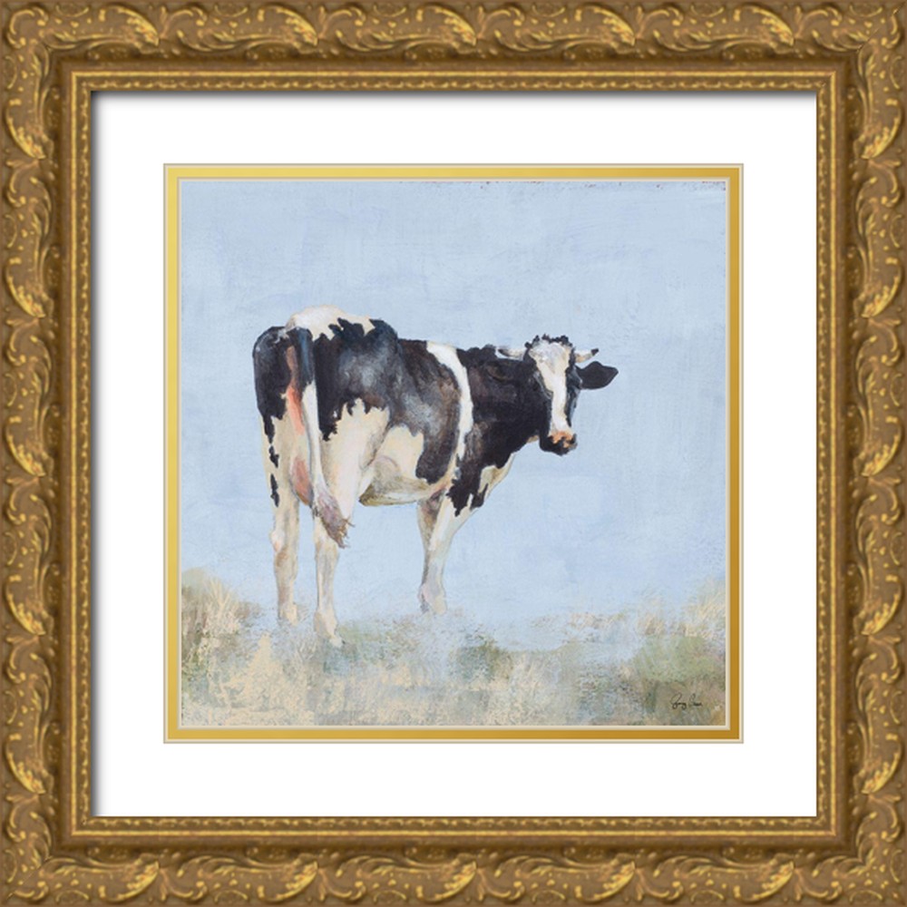 Green, Jenny 26x26 Gold Ornate Wood Framed with Double Matting Museum ...