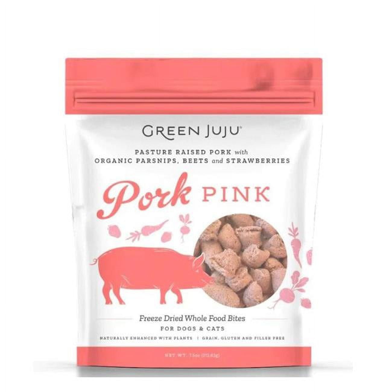 Green Juju 850021512200 7.5 oz Freeze Dried Topper Pork Dog Treats ...