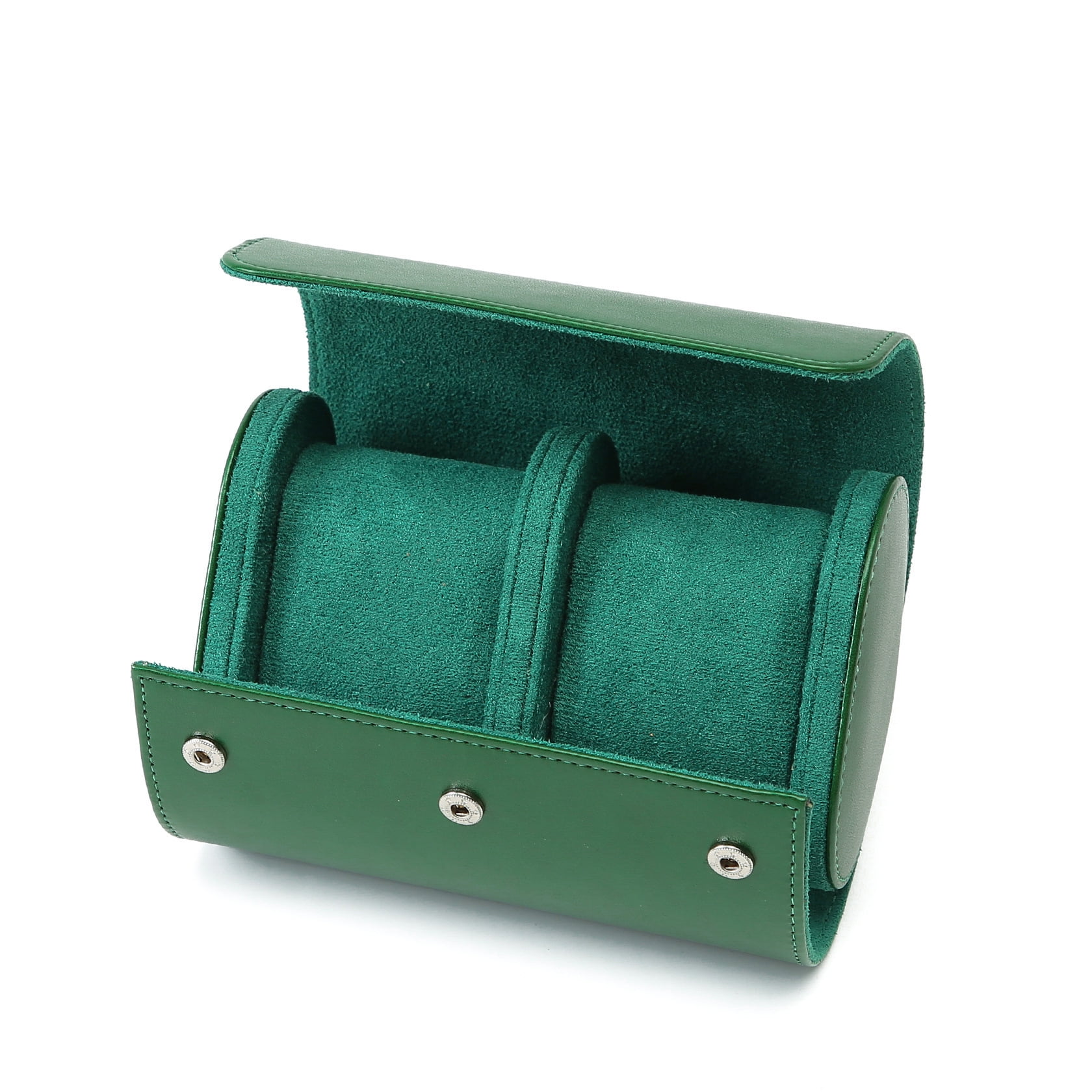 Green: KOMI 2-bit green watch case 15x10x7cm 243g fresh storage option ...