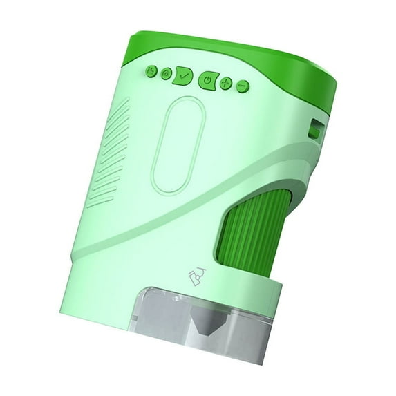 Green Kids Science Microscope With Hd Capability High Magnification For ...