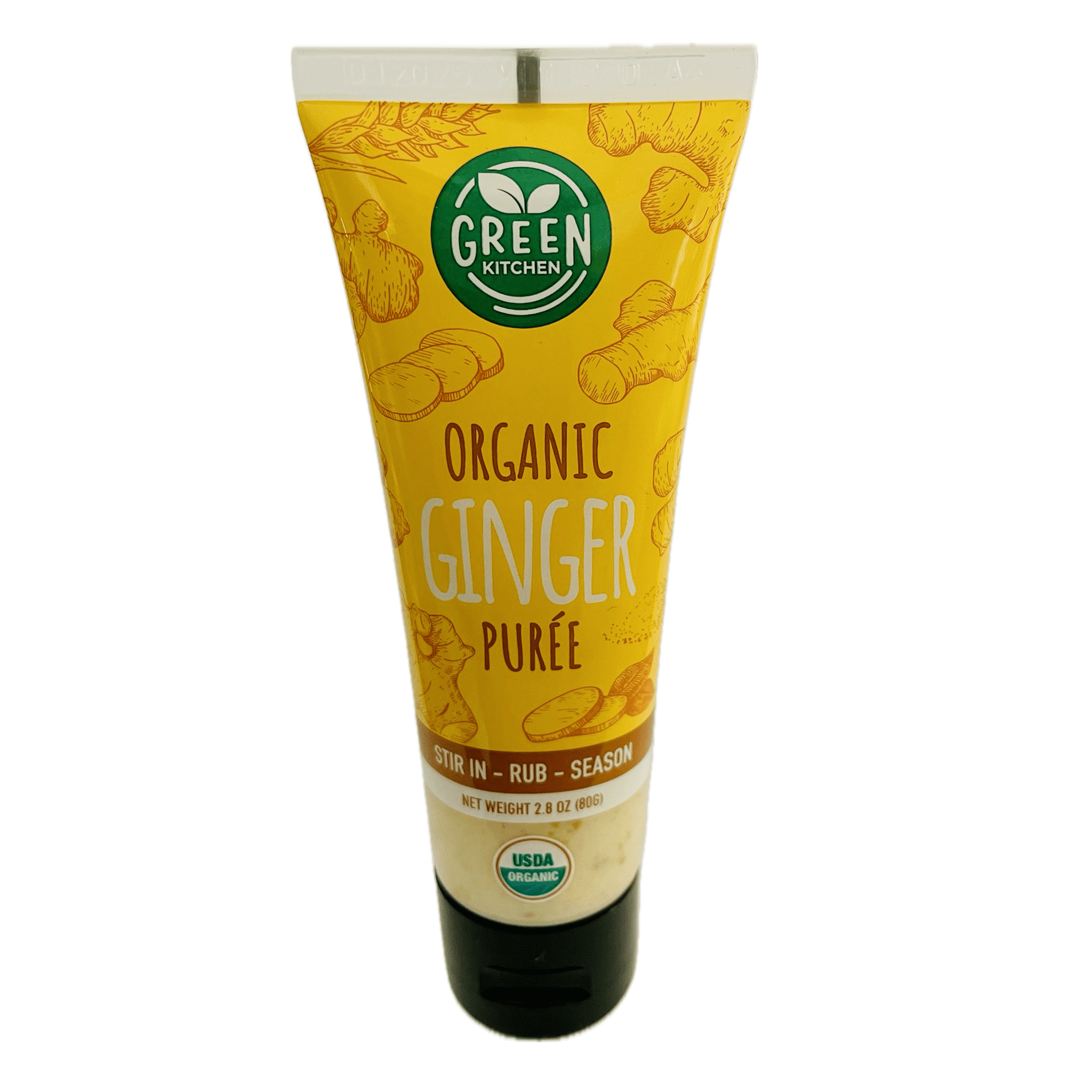 Green Kitchen Organics Ginger Puree, 2.8oz, Squeeze Tube - Walmart.com