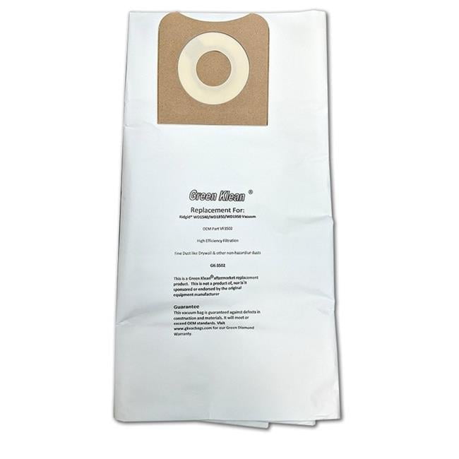 Green Klean MicroPlus For Ridgid VF 3502 High Efficiency Paper- Dry ...
