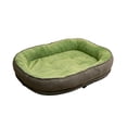 Green L Large Green Washable Dog Bed For Large And Medium Dogs All ...