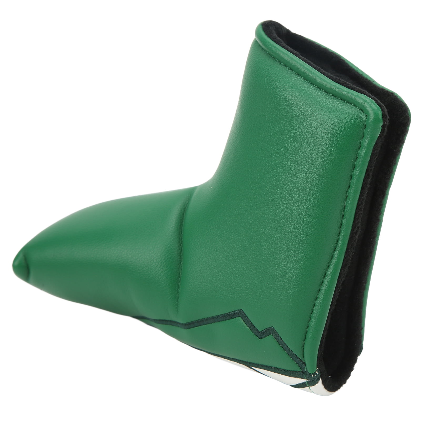 Green L-Shaped Putter Head Cover with Magnetic Closure - Waterproof PU ...