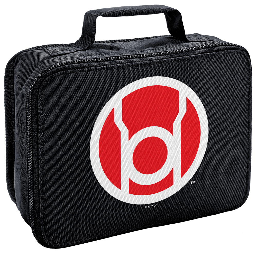 Green Lantern Blackest Night Red Lantern Logo Insulated Soft Sided ...