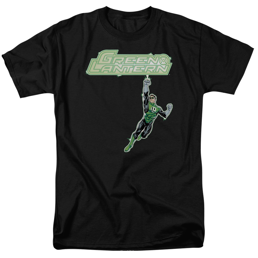 Green Lantern Energy Construct Logo Officially Licensed Adult T-Shirt M ...