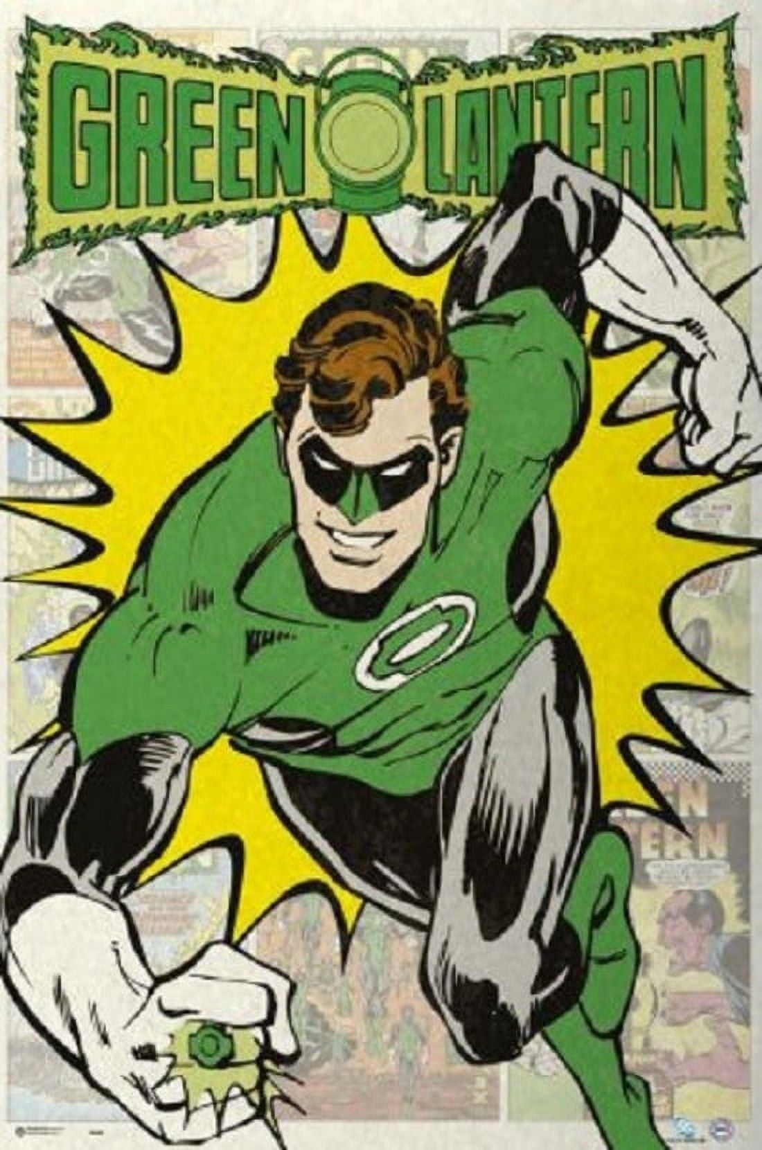Green Lantern Laminated Poster (24 x 36) - Walmart.com