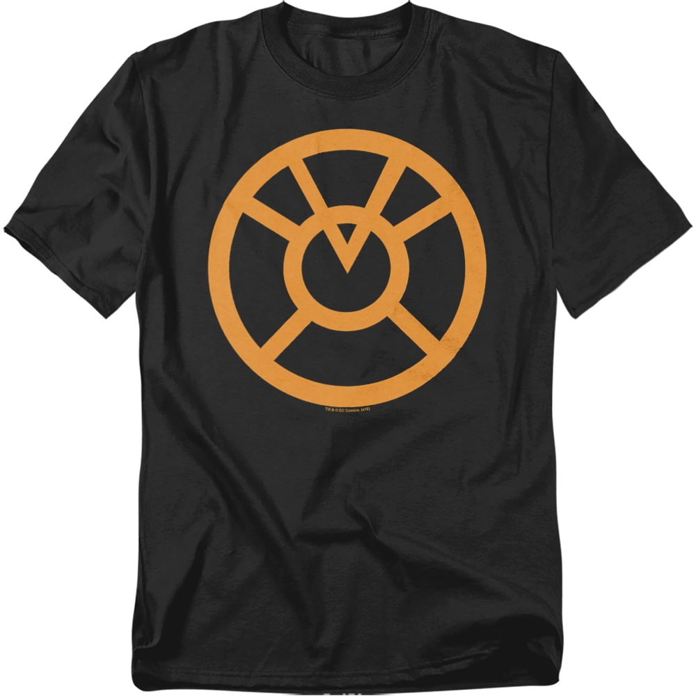 Green Lantern T-Shirt Orange Emblem Unisex Graphic Tee For Men & Women ...