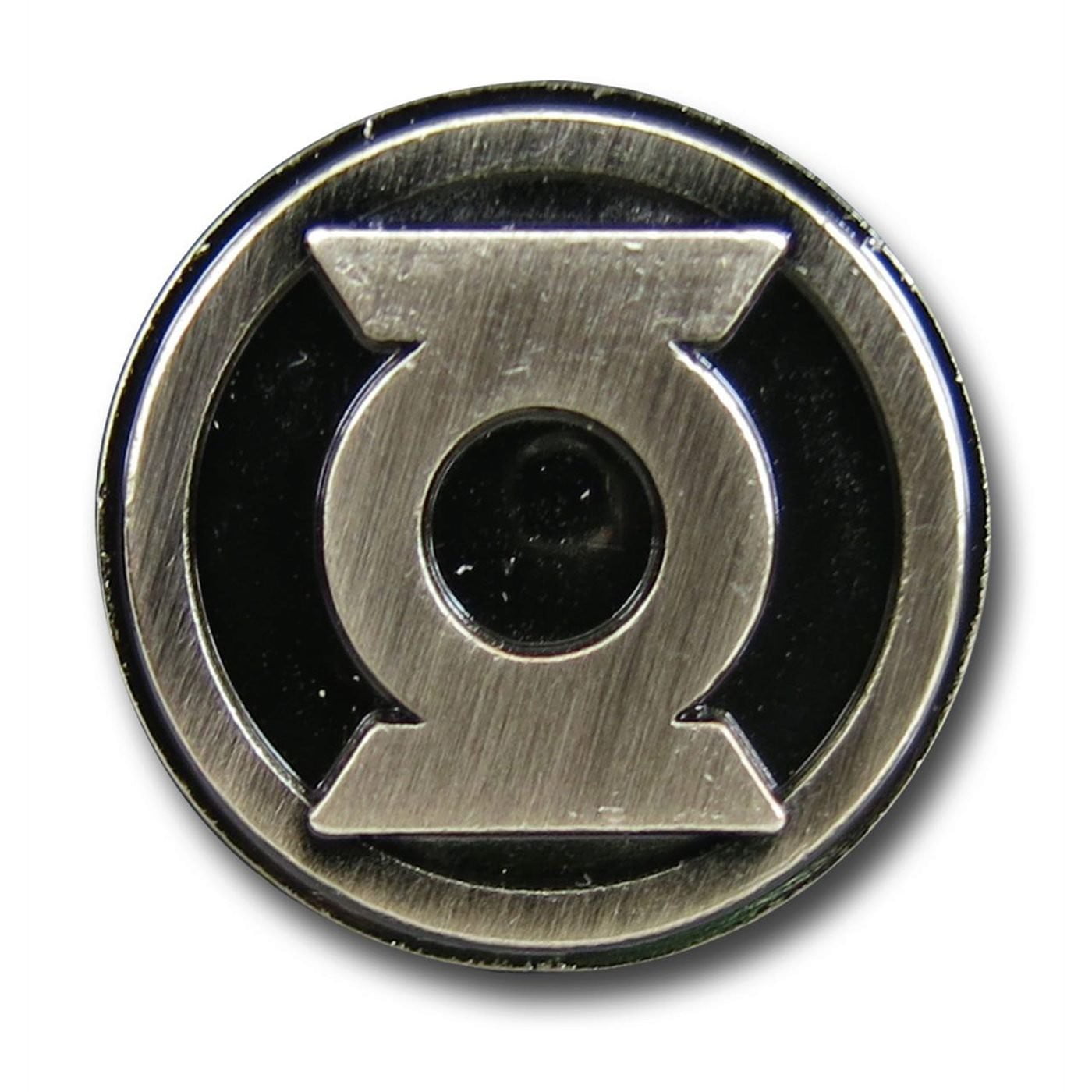 Green Lantern Logo .75" Pewter Lapel Pin - Walmart.com