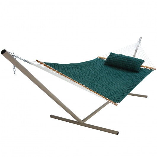 Green Large Soft Weave Hammock - Walmart.com