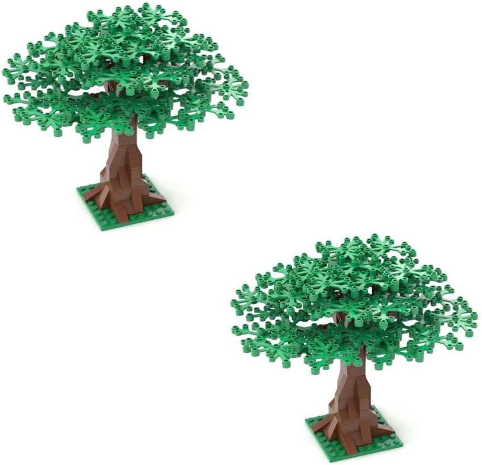 General Jim’s Toys & Bricks Large Green Trees, Botanical Building ...