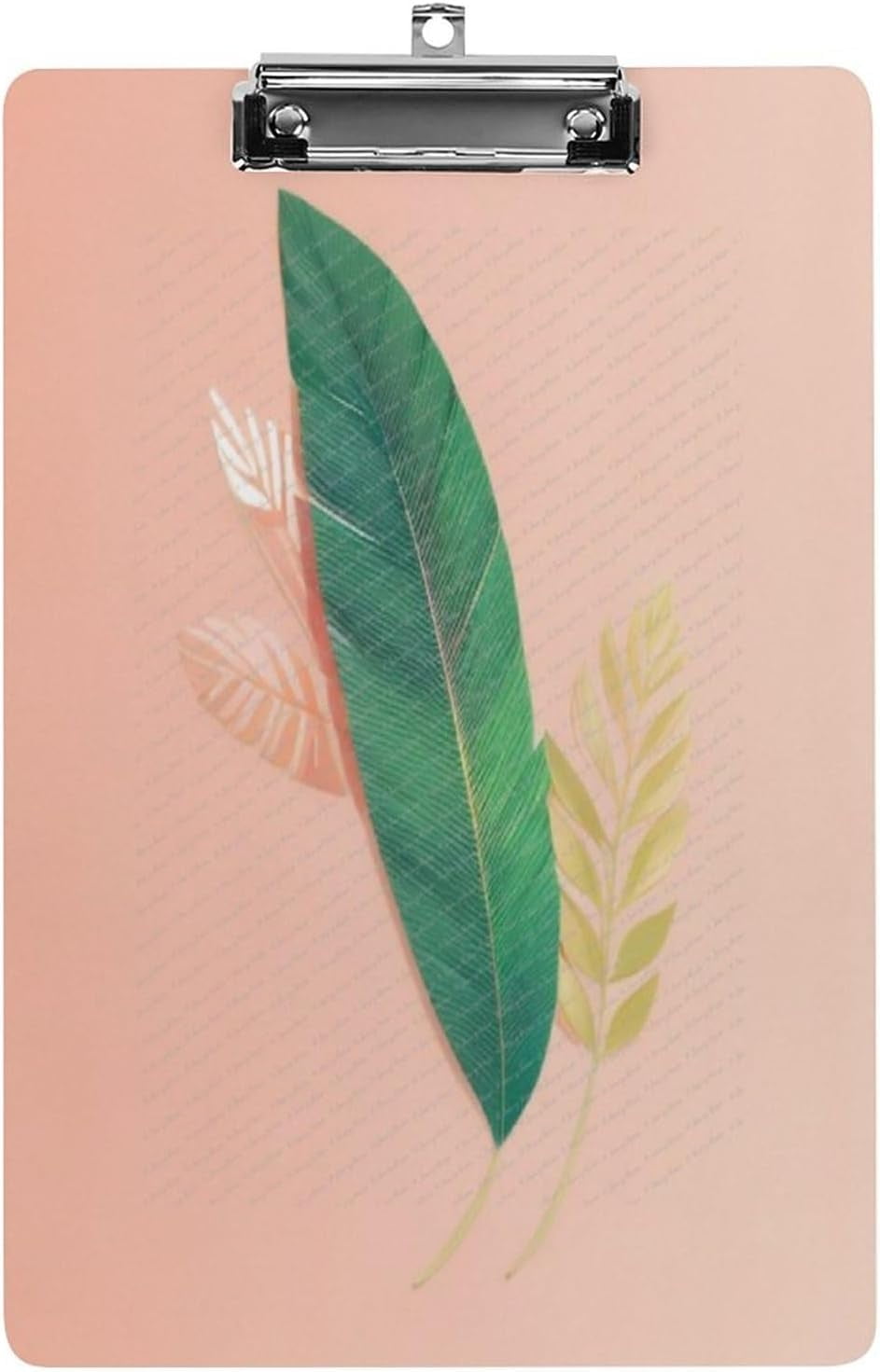 Green Leaf, A4 Letter Size Wooden Decorative Clipboards, Cute Design ...