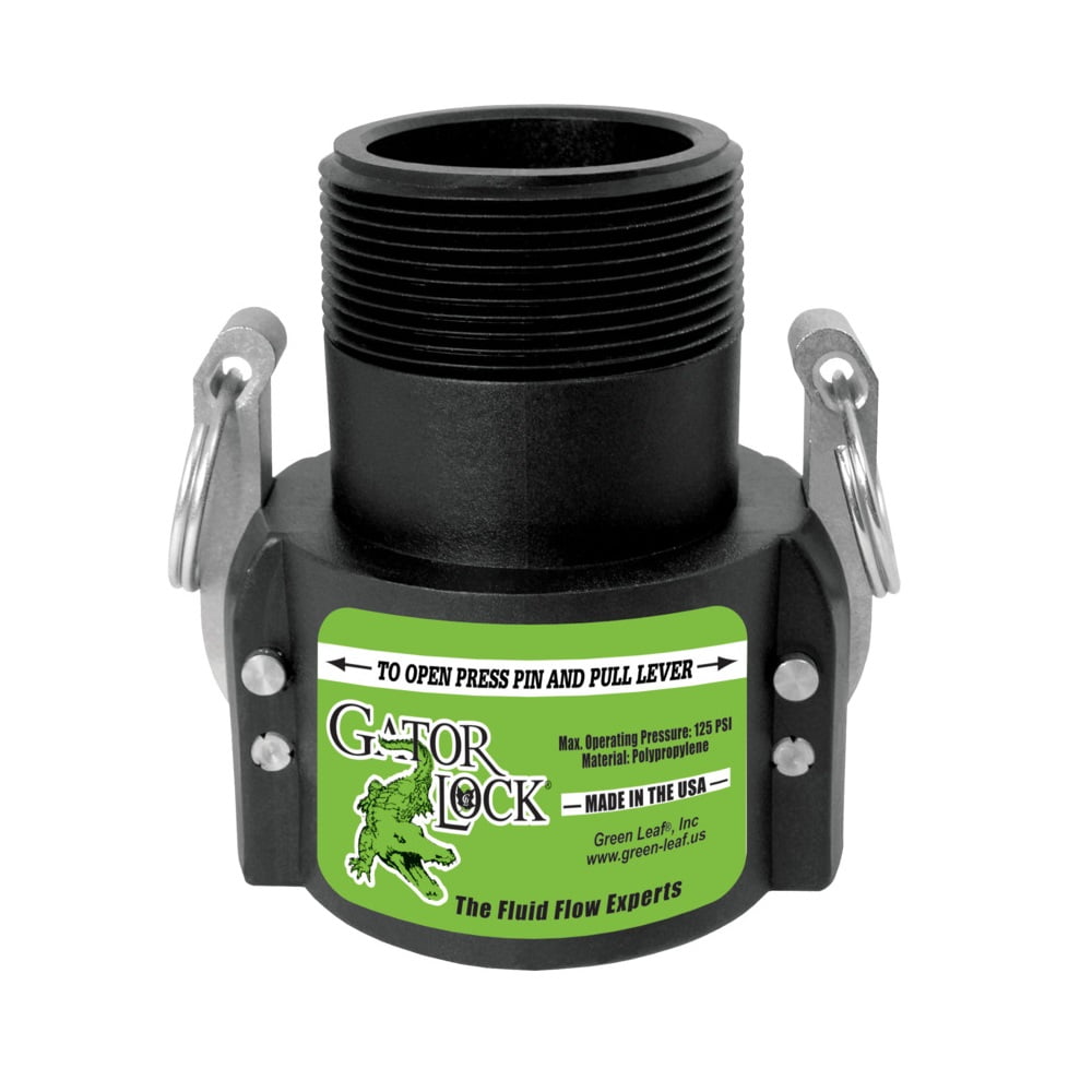 Green Leaf GLP300B CamLock Coupler, Polypropylene, Each - Walmart.com