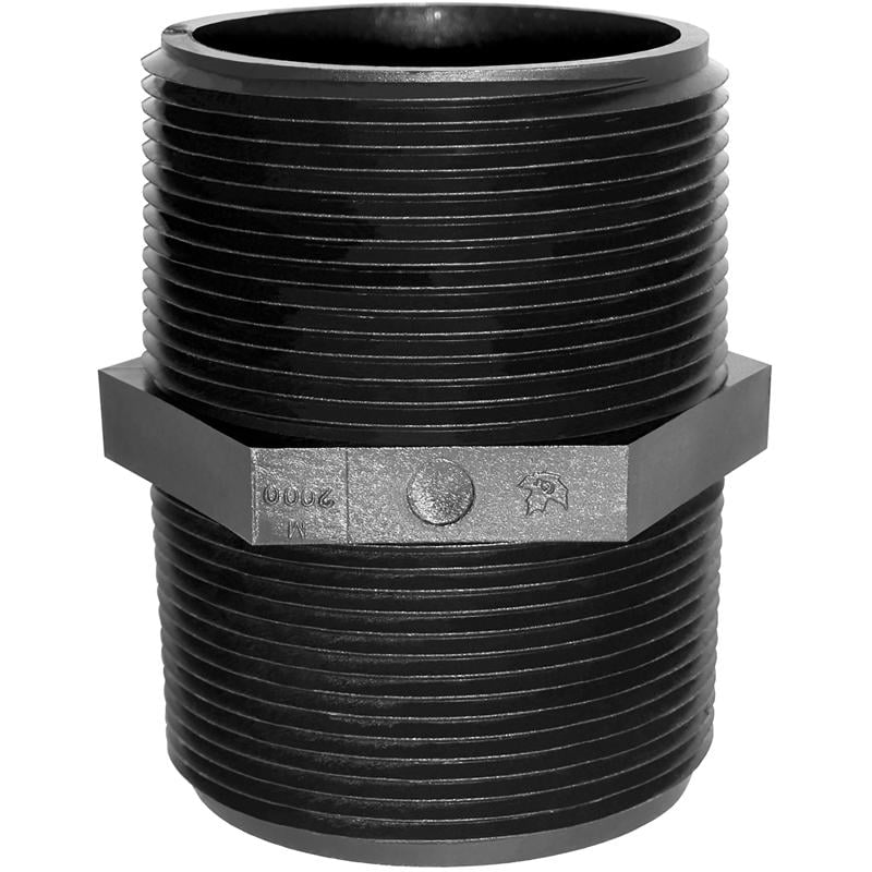 Green Leaf Inc M 3800 Nylon Pipe Nipple 3/8 Inch MPT Male - Walmart.com