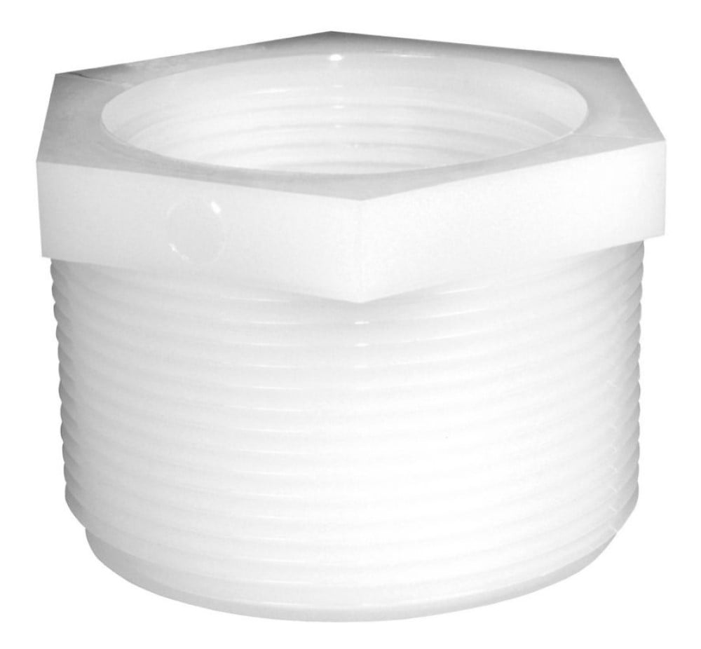 Green Leaf RB 112-114 Nylon Reducer Bushing Fitting 1-1/2 in. MPT x 1-1 ...