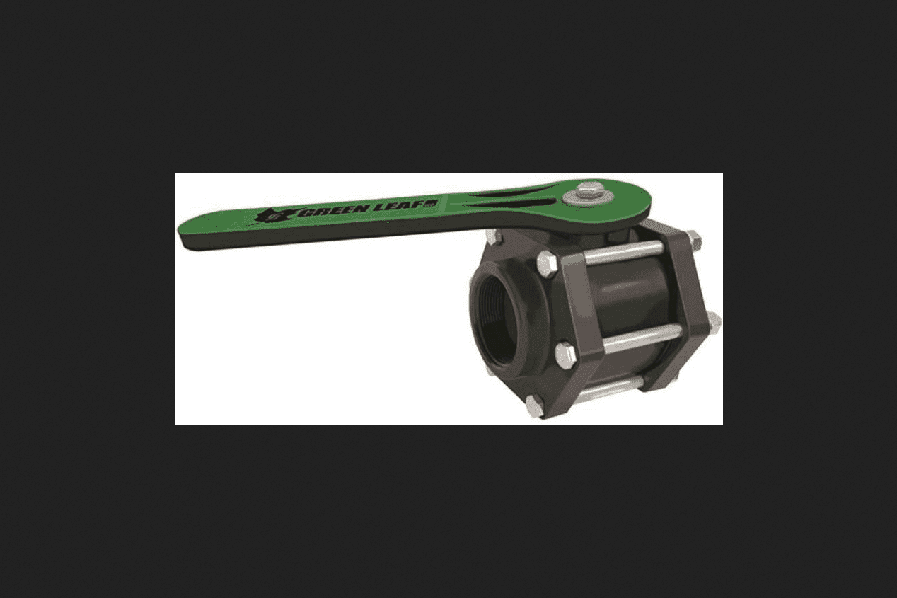 Green Leaf V300FP Ball Valve, 3 in Female NPT, 1 Ports/Ways ...