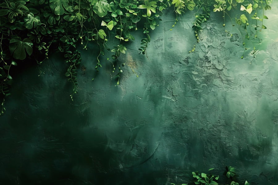 Green Leave Wall Backdrop Spring Garden Nature Greenery Home Decor ...