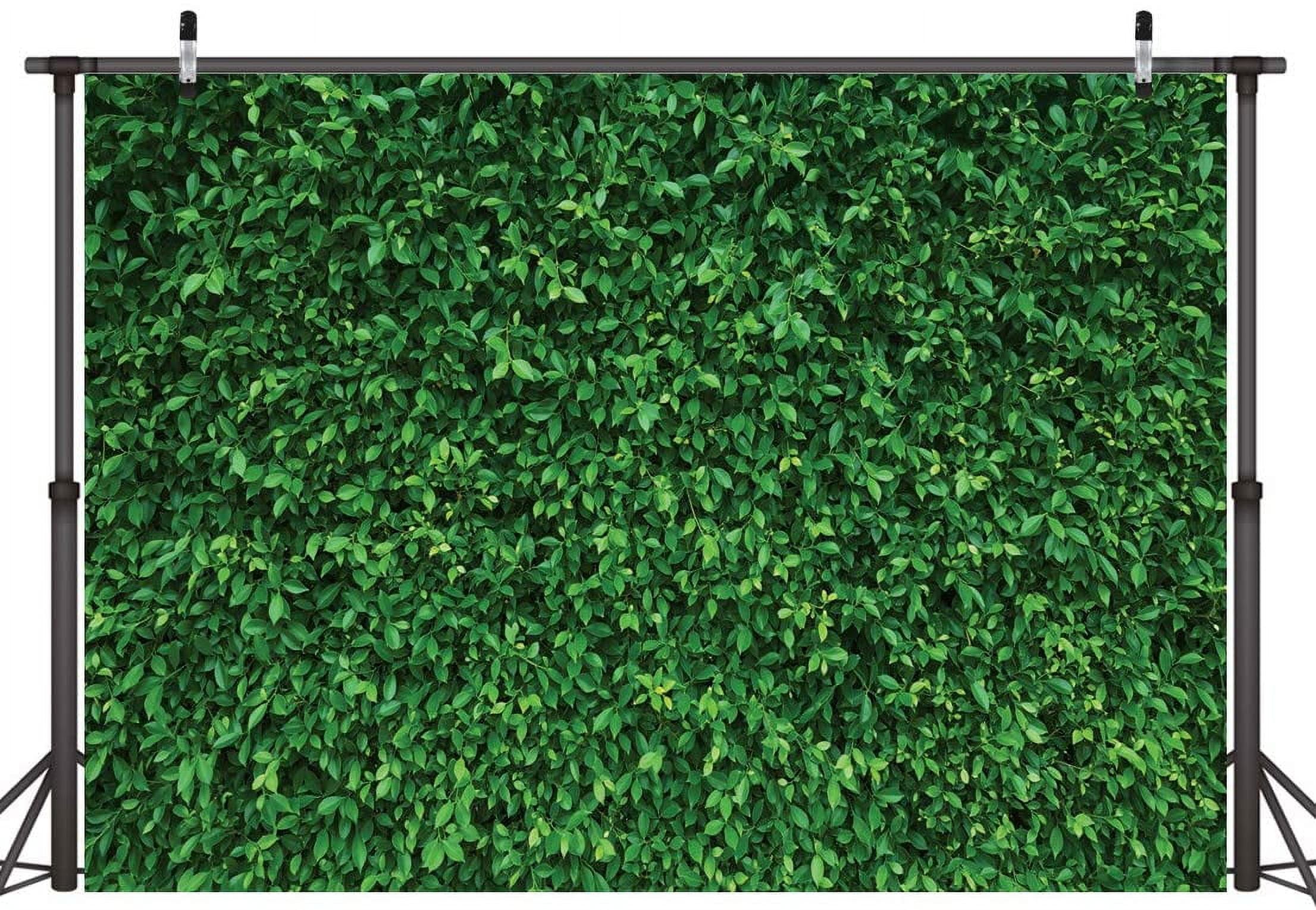 Green Leaves Backdrop Grass Wall Safari Birthday Party Decorations ...