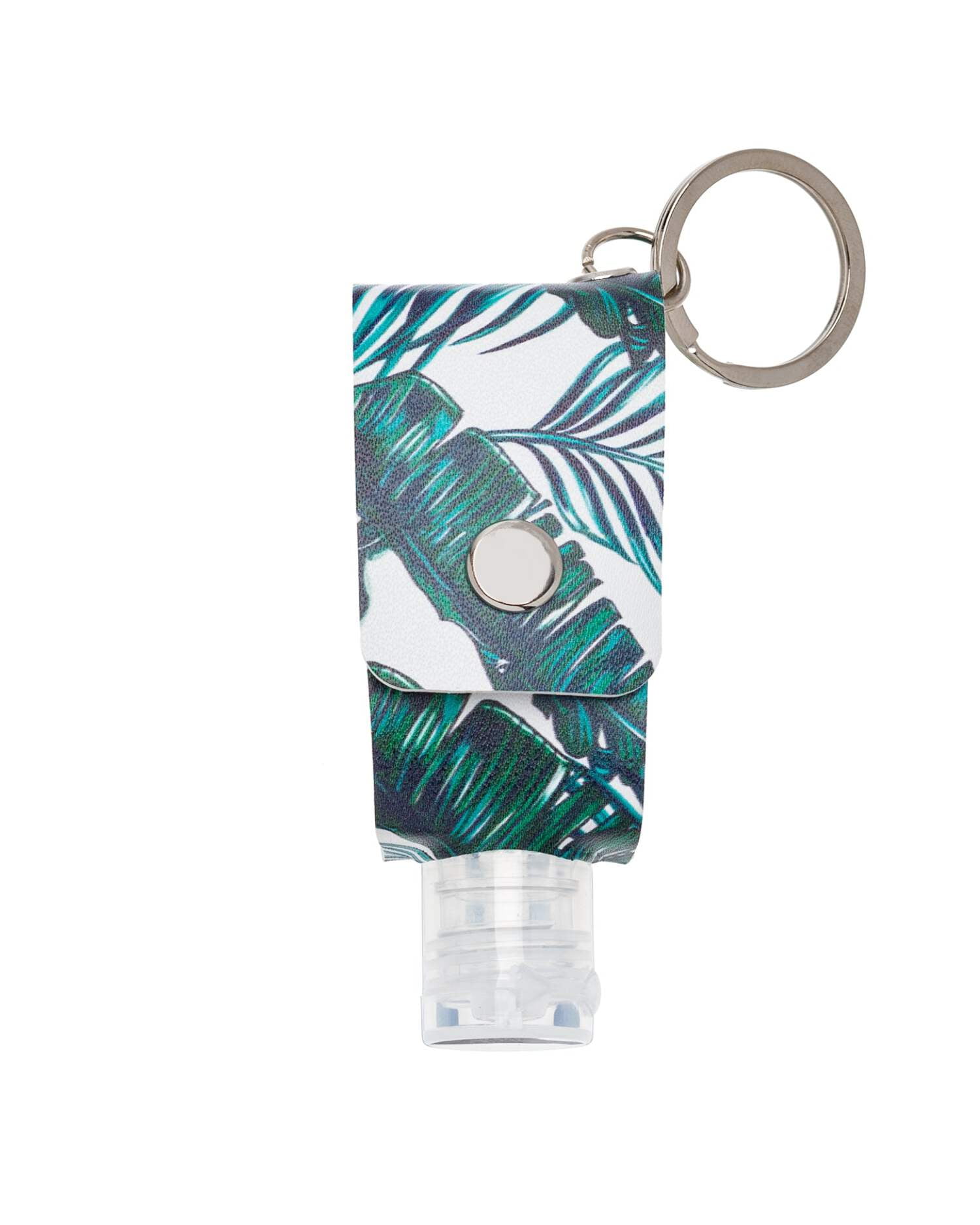 Green Leaves Hand Sanitizer Key Chain With Empty 30 Ml Bottle - Walmart.com